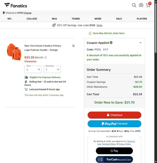 Fanatics Discount Codes - 30% Off (9 Verified) Jun 2025