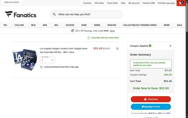 Fanatics Discount Codes - 70% Off (9 Verified) Jul 2025