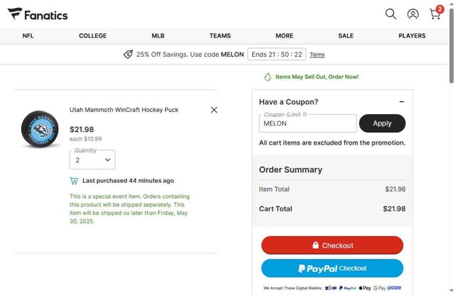 Fanatics Discount Codes - 30% Off (9 Verified) Jun 2025