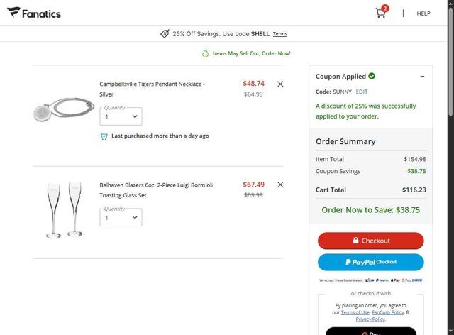 Fanatics Discount Codes - 70% Off (7 Verified) Jun 2025