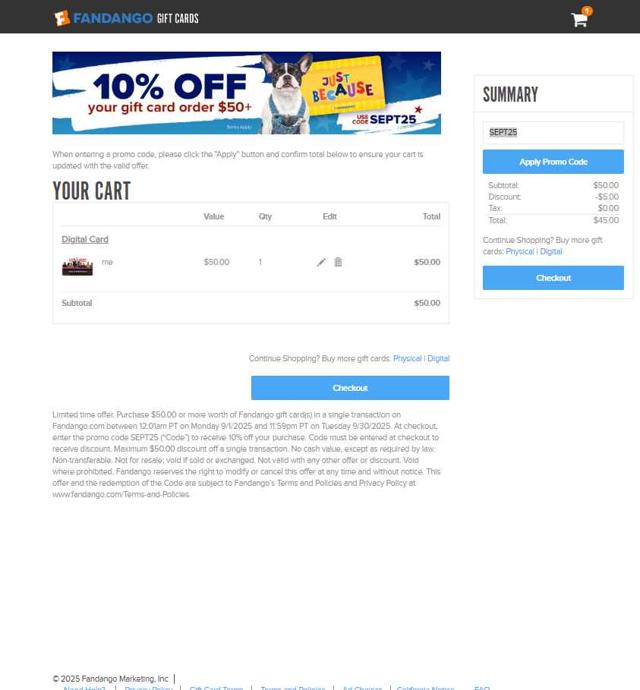 Fandango Discount Codes - 15% Off (4 Verified) Sep 2025