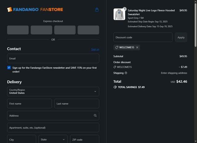 Fandango Discount Codes - 15% Off (4 Verified) Sep 2025