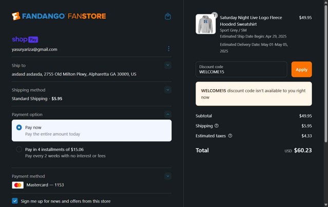 Fandango Discount Codes - 15% Off (6 Verified) May 2025