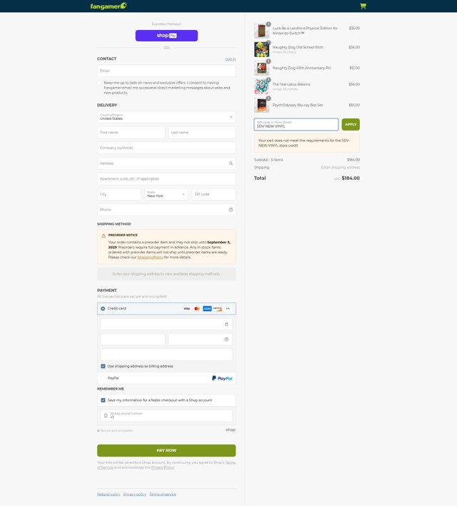 Fangamer Promo Codes (2 Verified) - $5 Off w/Code Jun 2025