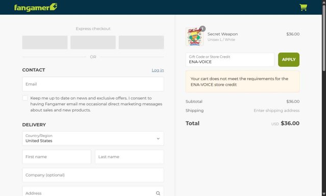 Fangamer Promo Codes (3 Verified) - 10% Off w/Code Jul 2025