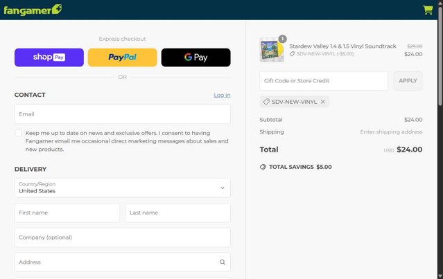 Fangamer Promo Codes (2 Verified) - $5 Off w/Code Jun 2025