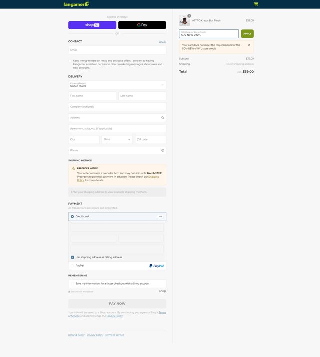 Fangamer Coupons - $5 Off | January 2025