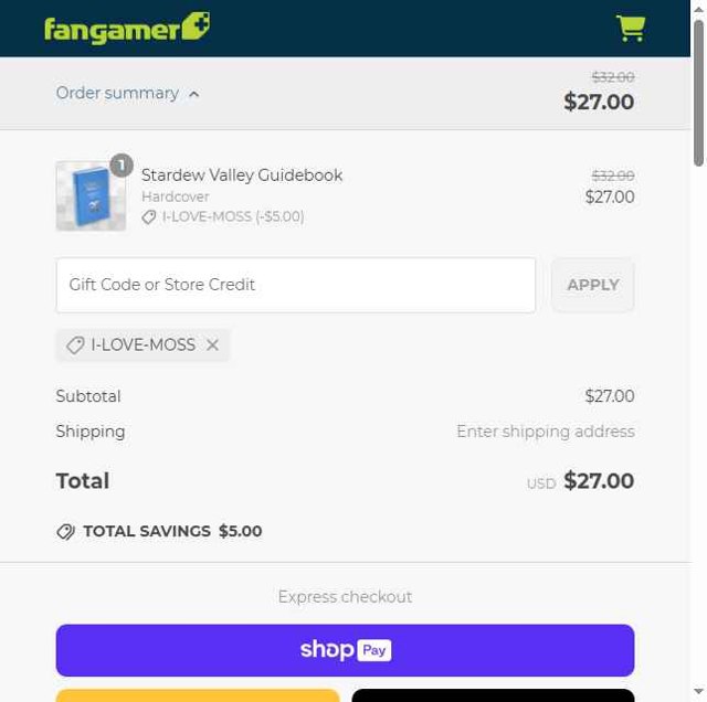 Fangamer Promo Codes (2 Verified) - $5 Off w/Code Jun 2025