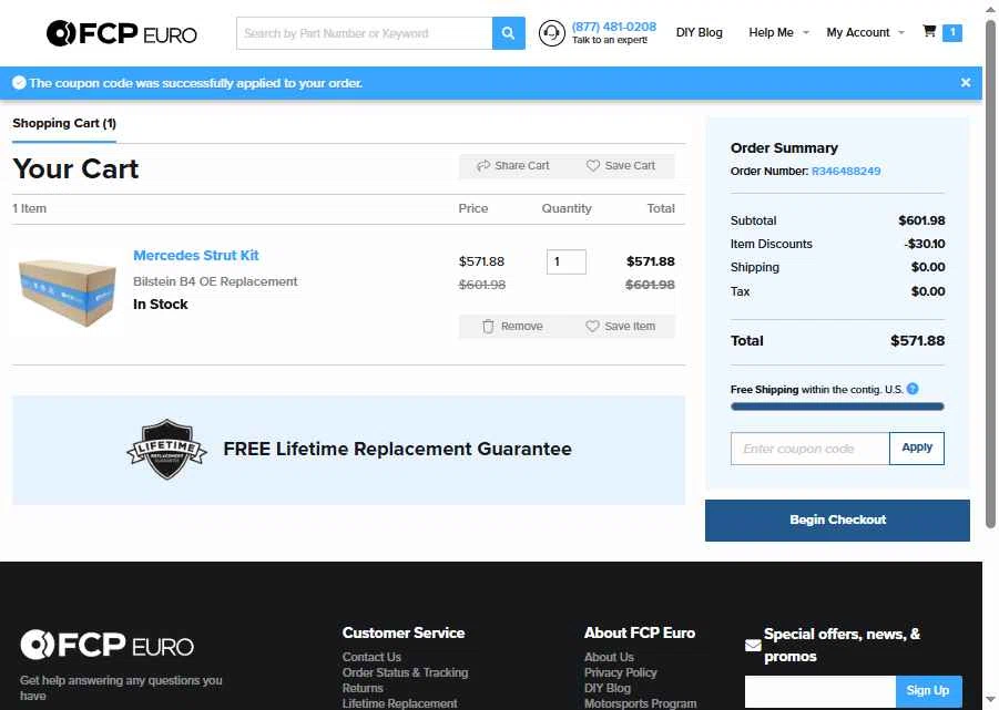 FCP Euro Promo Codes - 5% Off w/Code Coupons Jan 2026