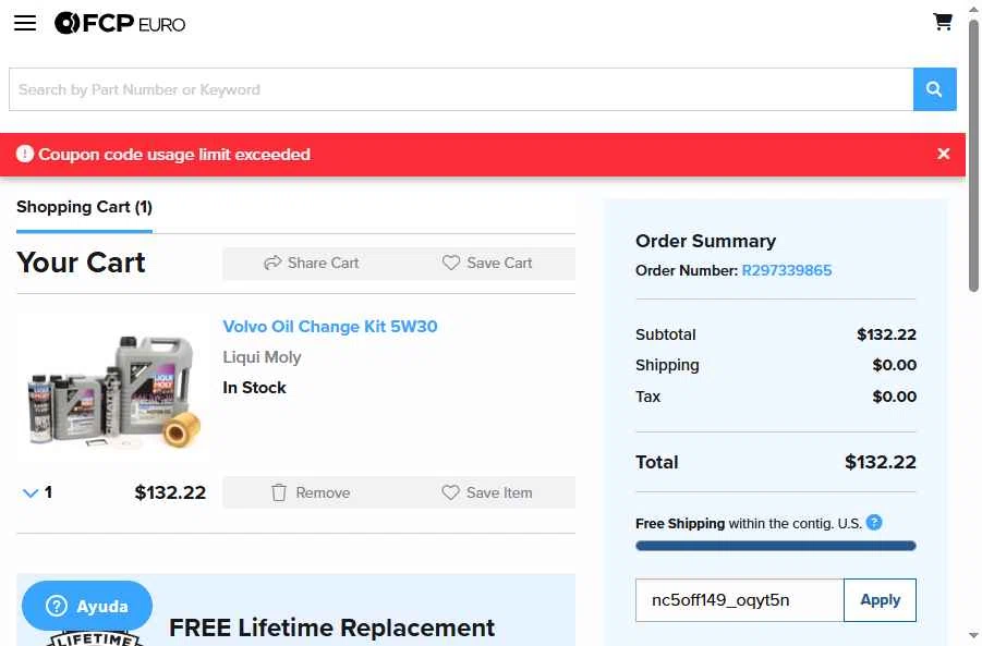 FCP Euro Promo Codes - 5% Off w/Code Coupons Jan 2026