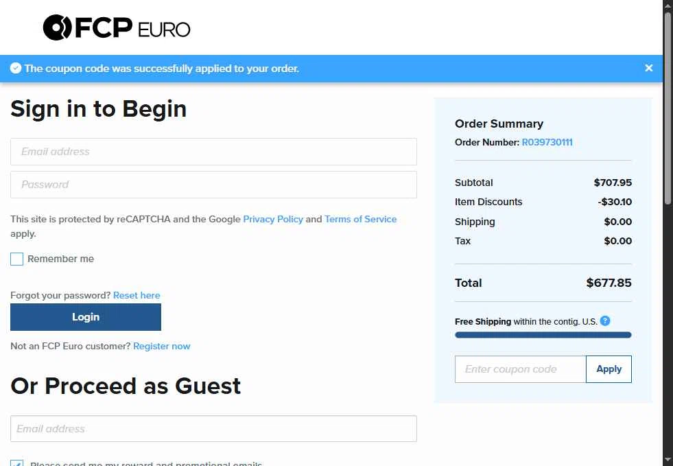 FCP Euro Promo Codes - 20% Off Sitewide Coupons Jan 2026