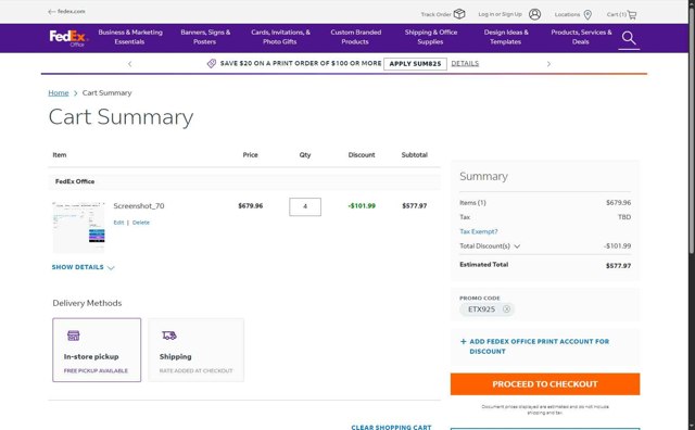 FedEx Office Promo Codes - 15% Off (Verified) Sep 2025