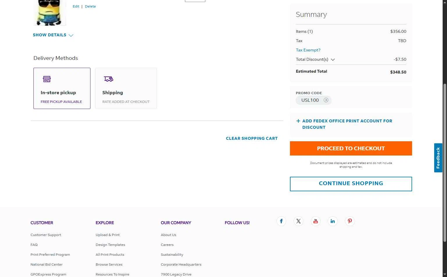 FedEx Office Promo Codes - 10% Off (2 Verified) Nov 2025