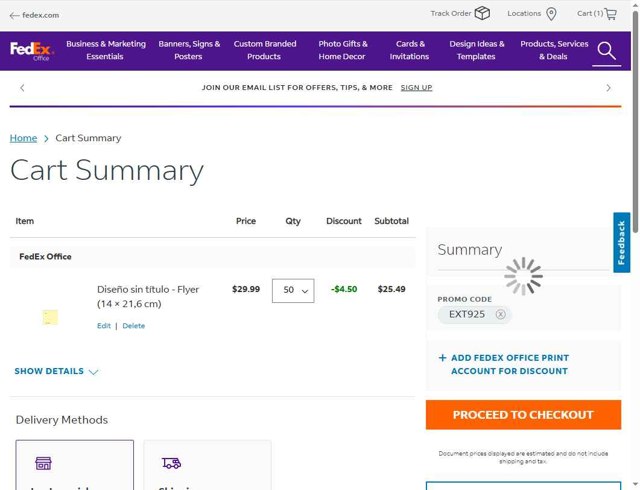 FedEx Office Promo Codes - $25 Off (Verified) Jun 2025