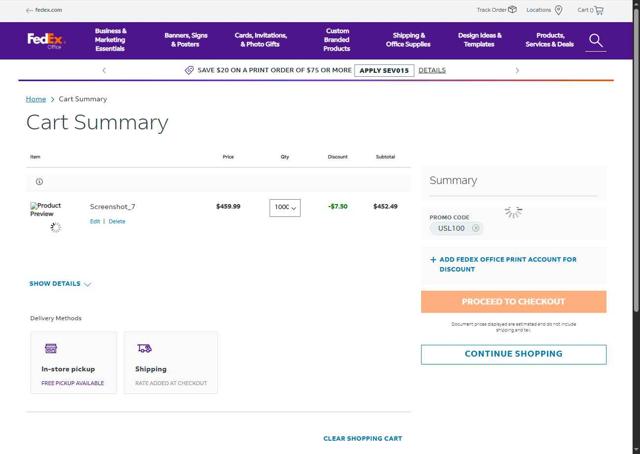 FedEx Office Promo Codes - 10% Off (Verified) Oct 2025