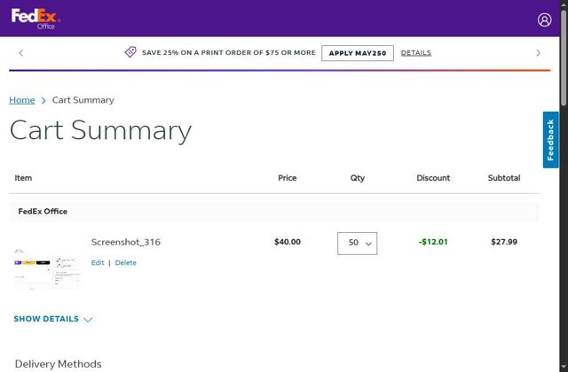 FedEx Office Promo Codes - 15% Off (Verified) Jun 2025