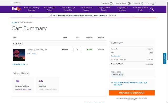 FedEx Office Promo Codes - 15% Off (Verified) Sep 2025