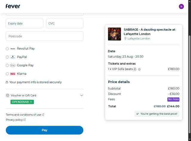 Fever Up Promo Codes (2 Verified) - 50% Off w/Code Sep 2025
