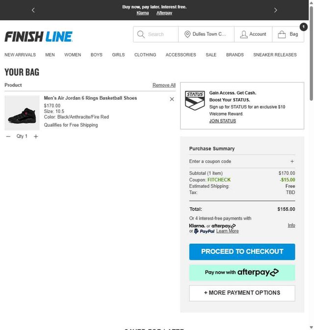 Finish Line Promo Codes - $15 Off (4 Verified) May 2025