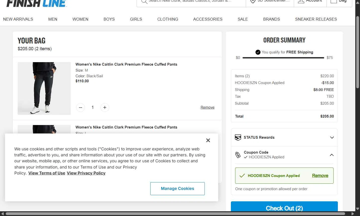 Finish Line Promo Codes - $10 Off (3 Verified) Oct 2025