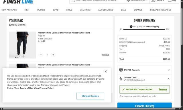 Finish Line Promo Codes - $15 Off (1 Verified) Oct 2025