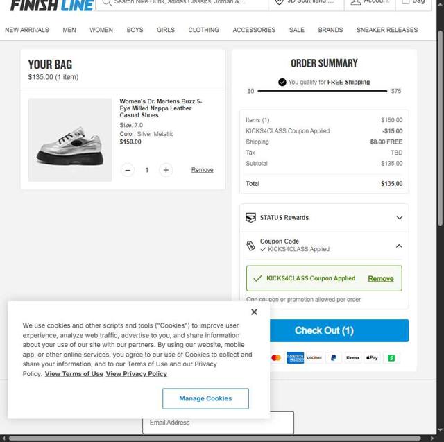Finish Line Promo Codes - 25% Off (4 Verified) Sep 2025