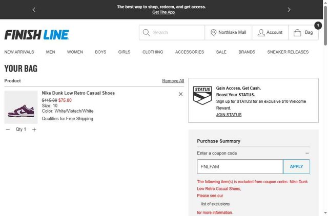 Finish Line Promo Codes - $15 Off (3 Verified) Jun 2025