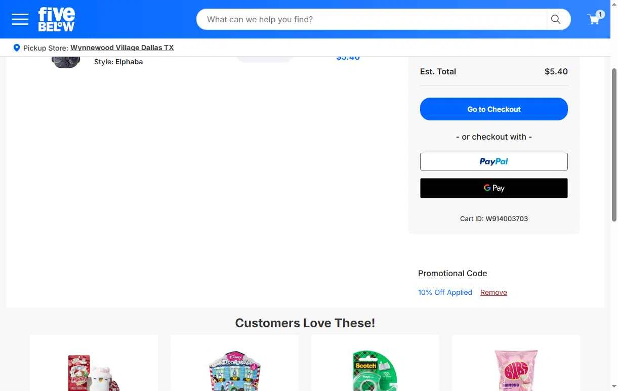 Five Below Promo Codes - 10% Off (2 Verified) Jan 2026