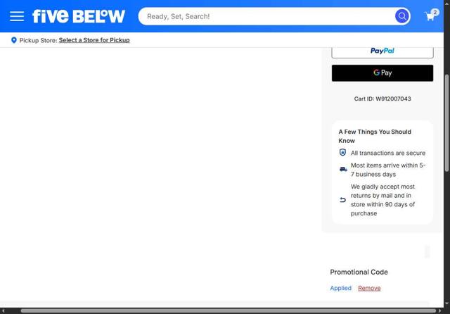 Five Below Promo Codes - 10% Off (1 Verified) Oct 2025