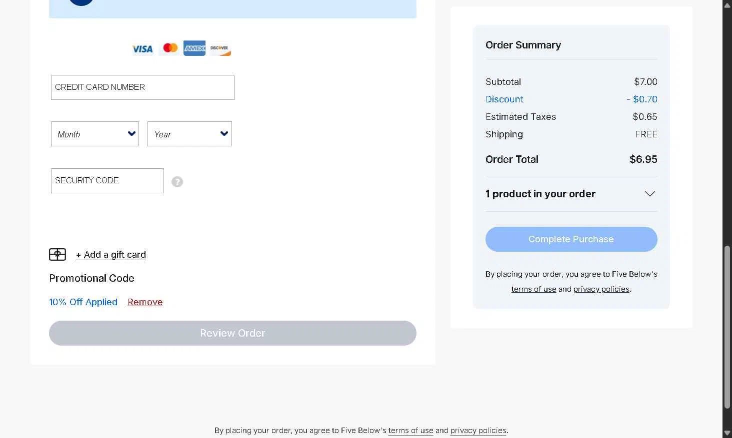 Five Below Promo Codes - 10% Off (2 Verified) Nov 2025
