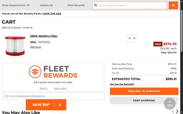 Fleet Farm Promo Codes (2 Verified) - $20 Off Jul 2025