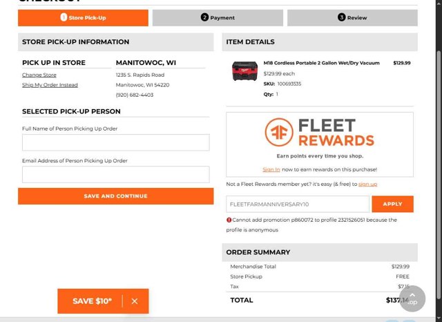 Fleet Farm Promo Codes (5 Verified) - $100 Off Jul 2025