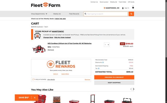 Fleet Farm Promo Codes (1 Verified) - $20 Off Jul 2025