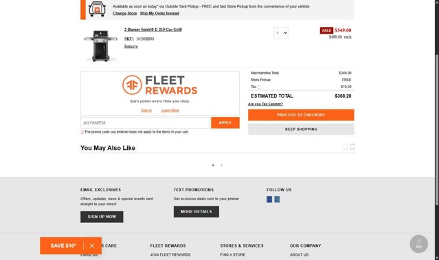 Fleet Farm Promo Codes (6 Verified) - $20 Off Aug 2025