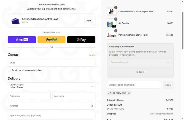 Fleshlight Discount Codes (6 Verified) - 15% Off May 2025