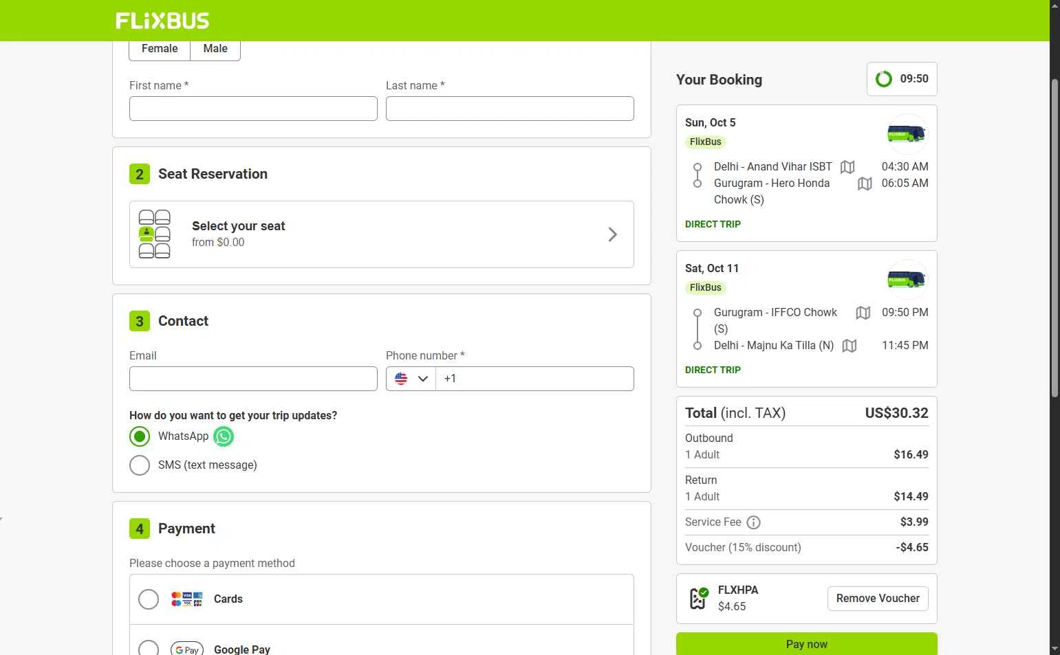 FlixBus Promo Codes - 15% Off (1 Verified) Nov 2025