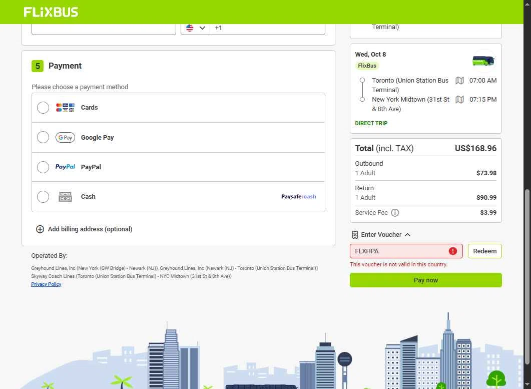 FlixBus Promo Codes (1 Verified) - 15% Off w/Code Oct 2025