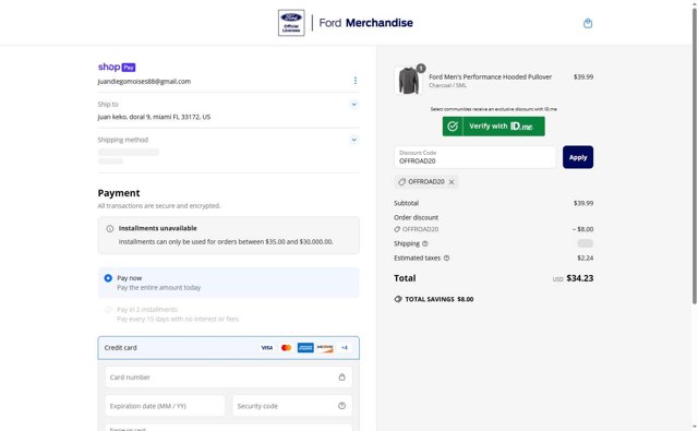 Ford Parts Promo Codes (3 Verified) - 20% Off May 2025