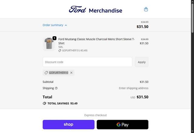 Ford Parts Promo Codes (3 Verified) - 10% Off Oct 2025