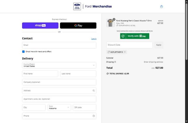 Ford Parts Promo Codes (3 Verified) - 20% Off May 2025