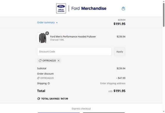 Ford Parts Promo Codes (3 Verified) - 20% Off May 2025