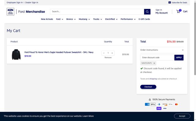 Ford Parts Promo Codes (3 Verified) - 20% Off May 2025