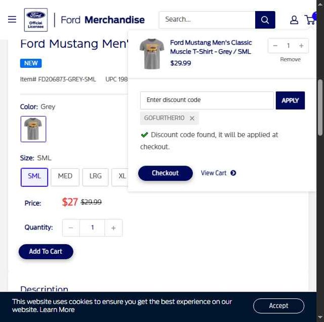 Ford Parts Promo Codes (3 Verified) - 20% Off May 2025