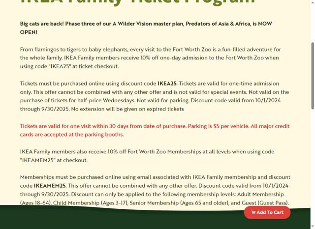 Fort Worth Zoo Promo Codes (1 Verified) - 25% Off Sep 2025