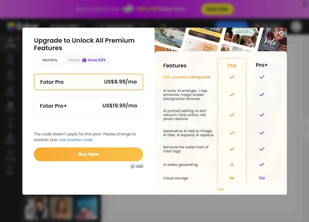 Fotor Promo Codes - 20% Off Sitewide Coupons Dec 2025