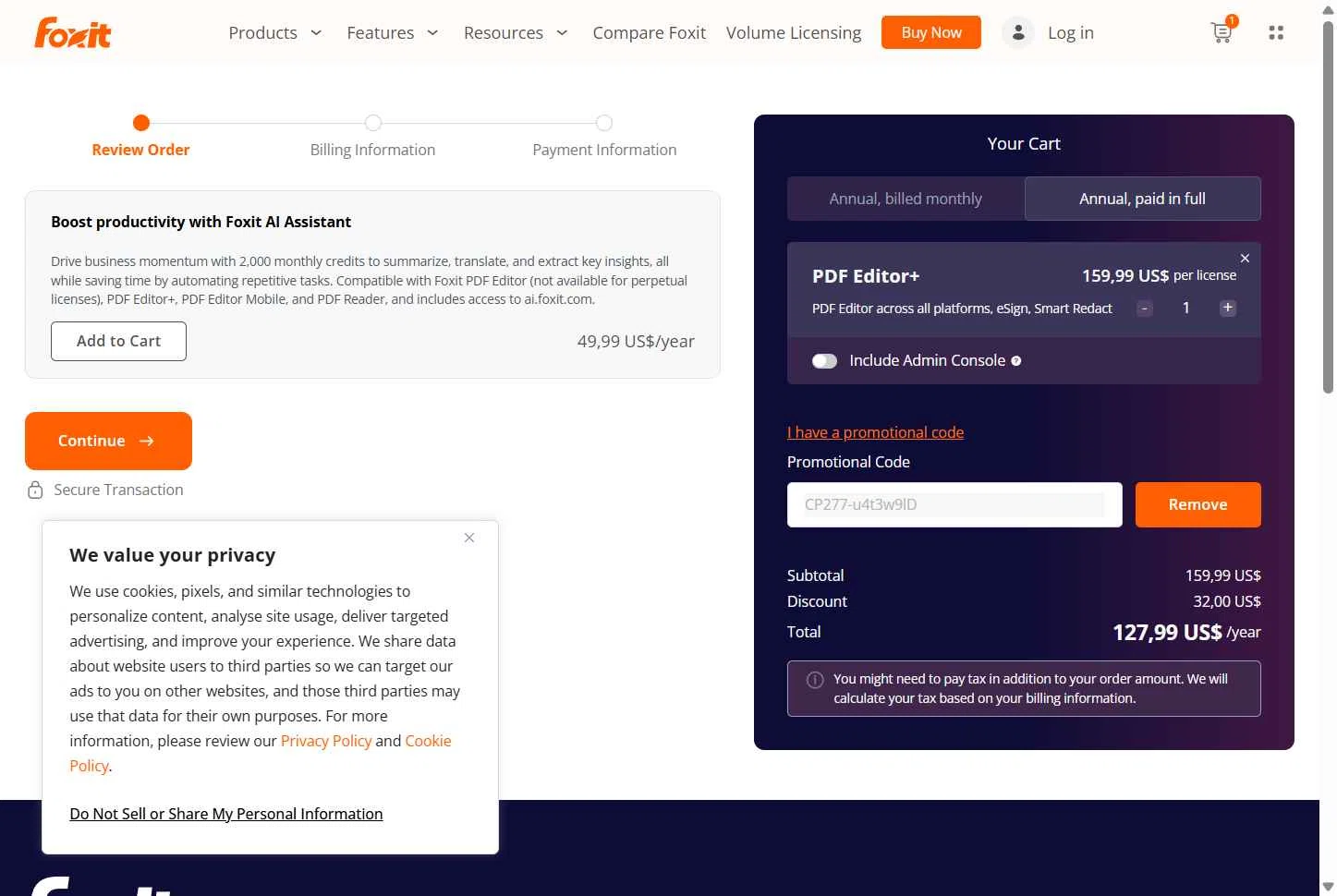 Foxit Promo Codes - 20% Off (4 Verified) Jan 2026