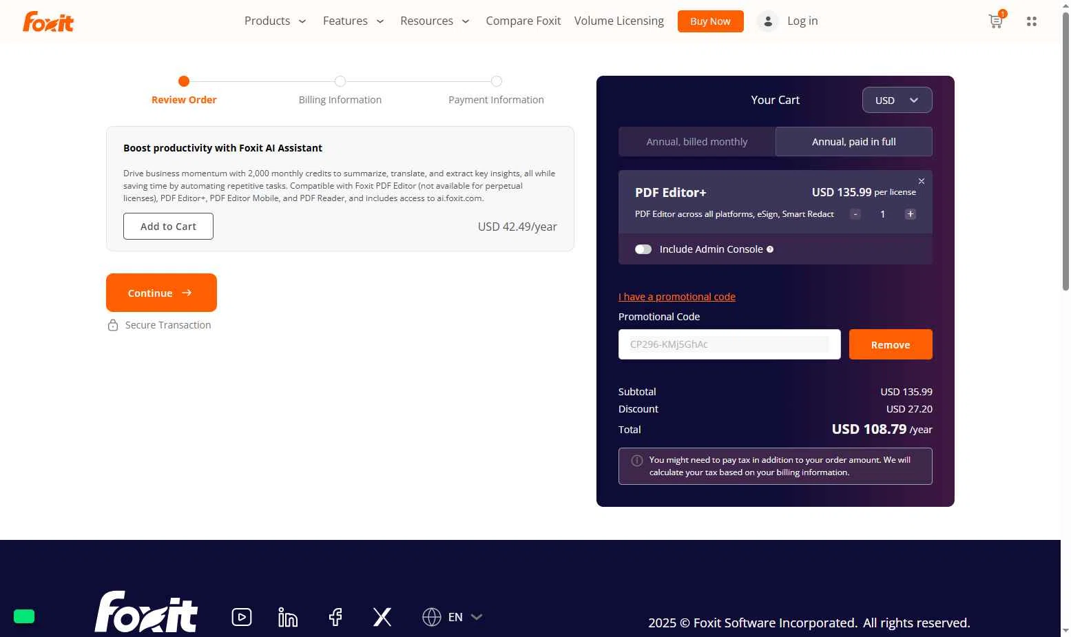 Foxit Promo Codes - 20% Off (6 Verified) Jan 2026