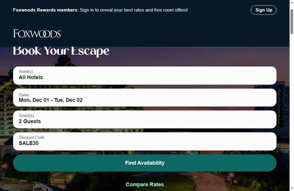 Foxwoods Promo Codes - 10% Off (3 Verified) Jan 2026