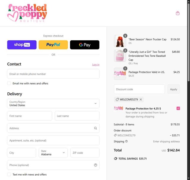 Freckled Poppy Promo Codes (2 Verified) - 20% Off Jun 2025