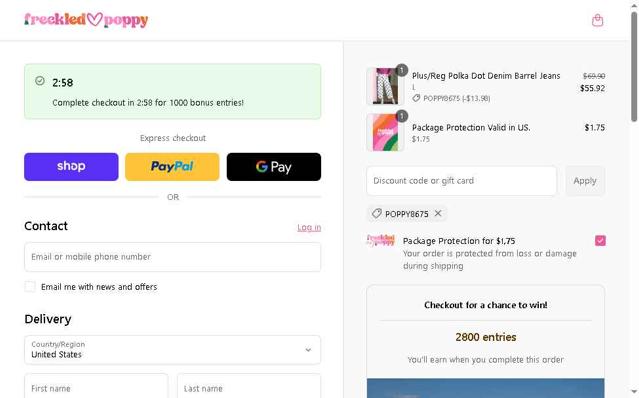 Freckled Poppy Promo Codes (4 Verified) - 20% Off Sep 2025